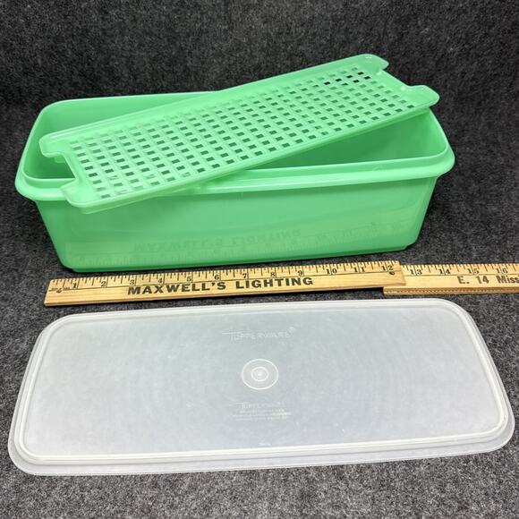 Tupperware | Kitchen | Vtg Tupperware 782 Jadeite Green Celery ...